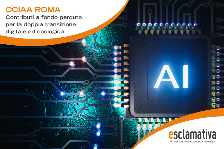 Voucher doppia transizione digitale ed ecologica 2025 – CCIAA Roma: fino a 10.000 € a fondo ...